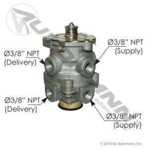 286171 Bendix Type E6 Brake Control Valve - Dsuban Spring