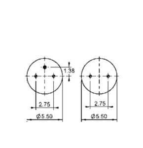 G2297659500 Neway GoldLine Air Spring 7659 - Dsuban Spring
