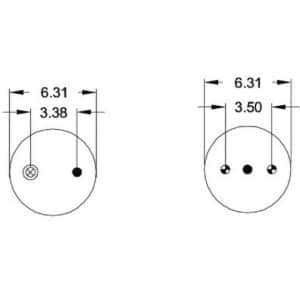 G2297686500 Neway GoldLine Air Spring 7686 - Dsuban Spring